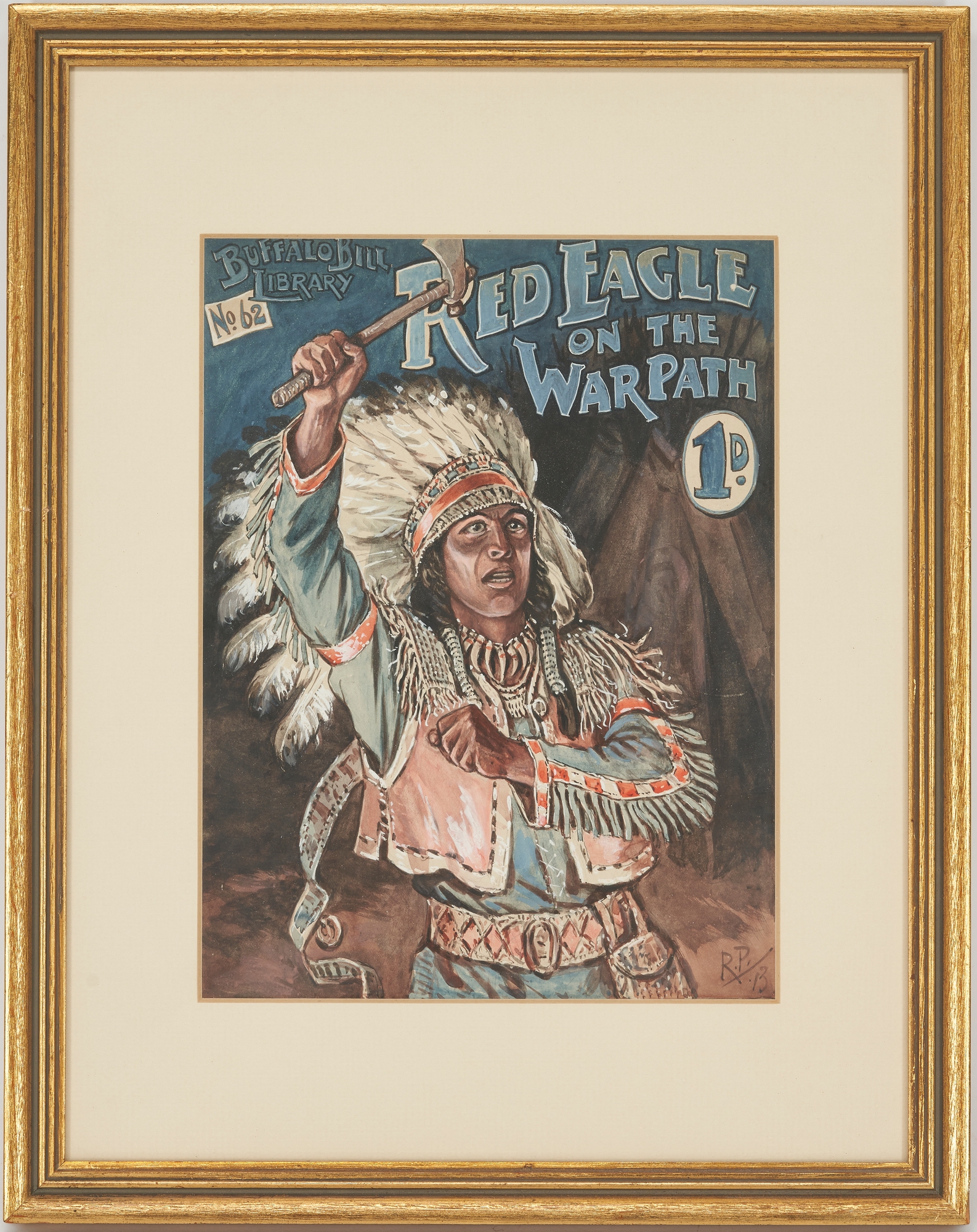 Robert Prowse | 2 Robert Prowse Buffalo Bill Cover Art Novel ...