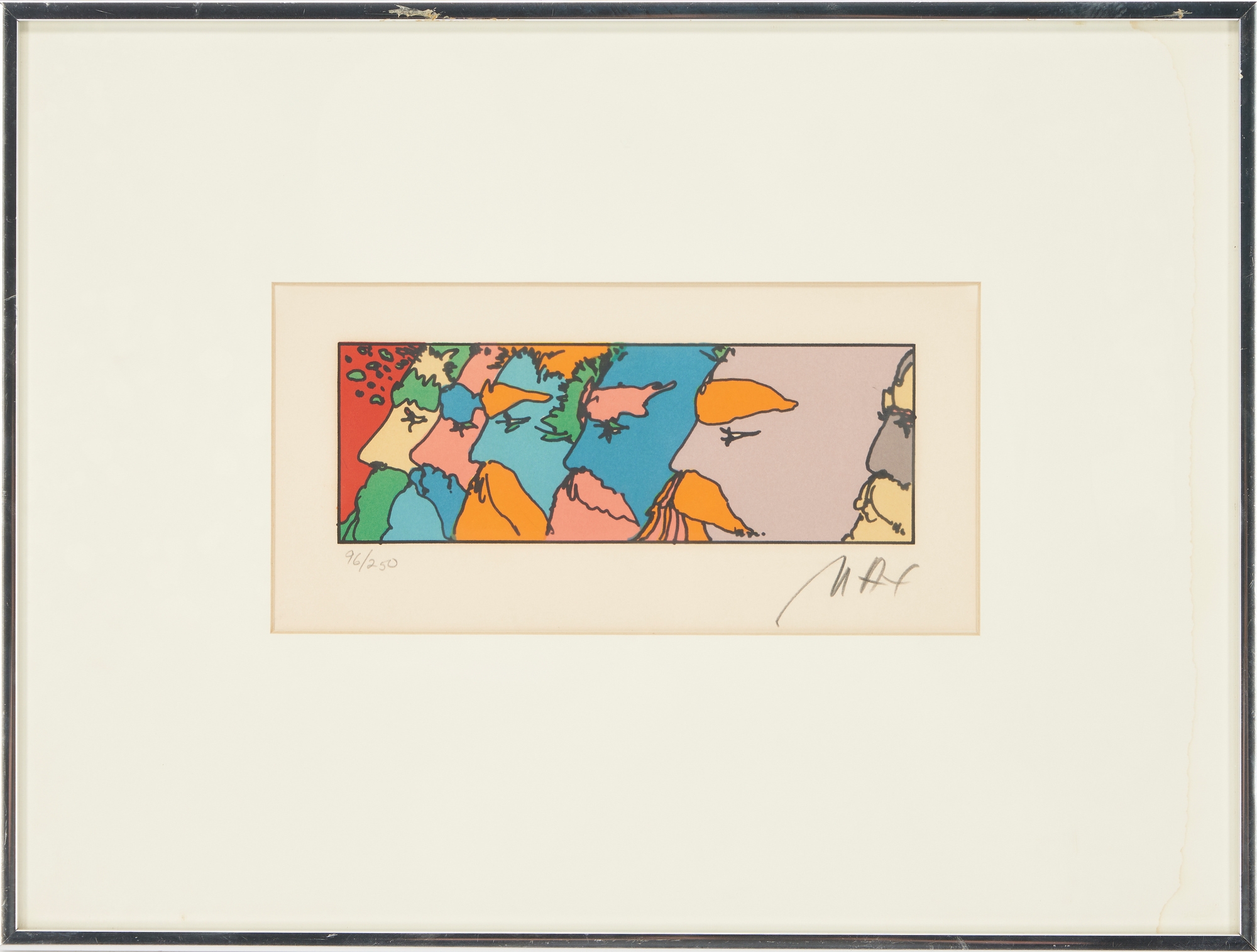 Max Peter | Peter Max Signed Lithograph, Time and Space, ed. of 250 ...