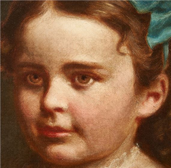 George Dury | George Dury Large O/C Portrait of Anne Dallas Dudley ...