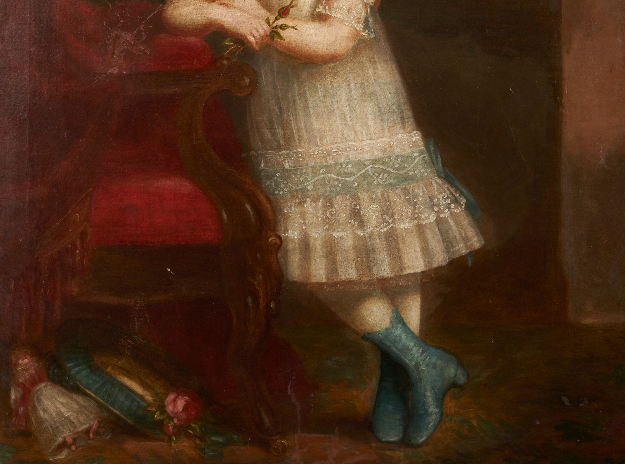 George Dury | George Dury Large O/C Portrait of Anne Dallas Dudley ...