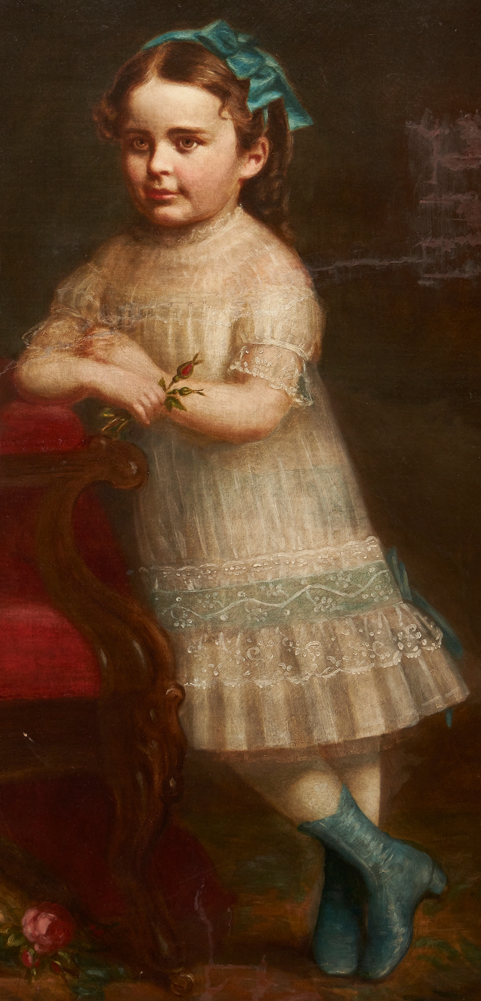 George Dury | George Dury Large O/C Portrait of Anne Dallas Dudley ...