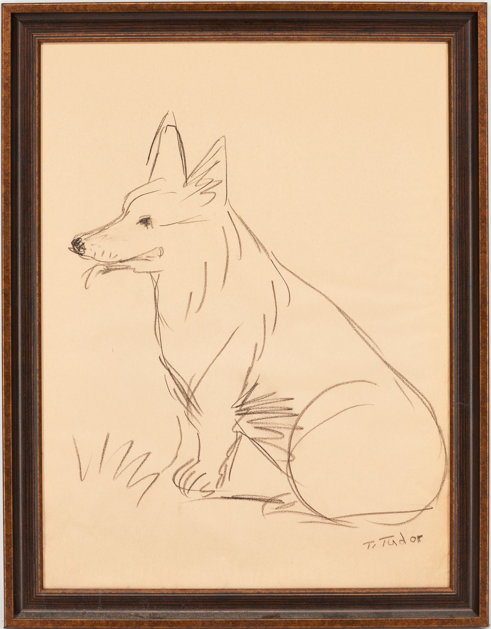 Tasha Tudor | Two Tasha Tudor Original Signed Drawings, Dog and Goose ...