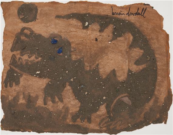 Brian Dowdall | Brian Dowdall Backyard Sand Creature Mixed Media 2D ...