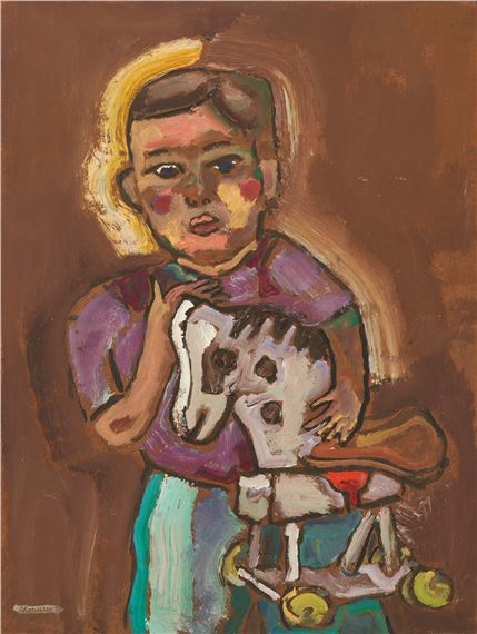 Sterling Boyd Strauser | Sterling Strauser O/B Portrait, Young Boy with ...