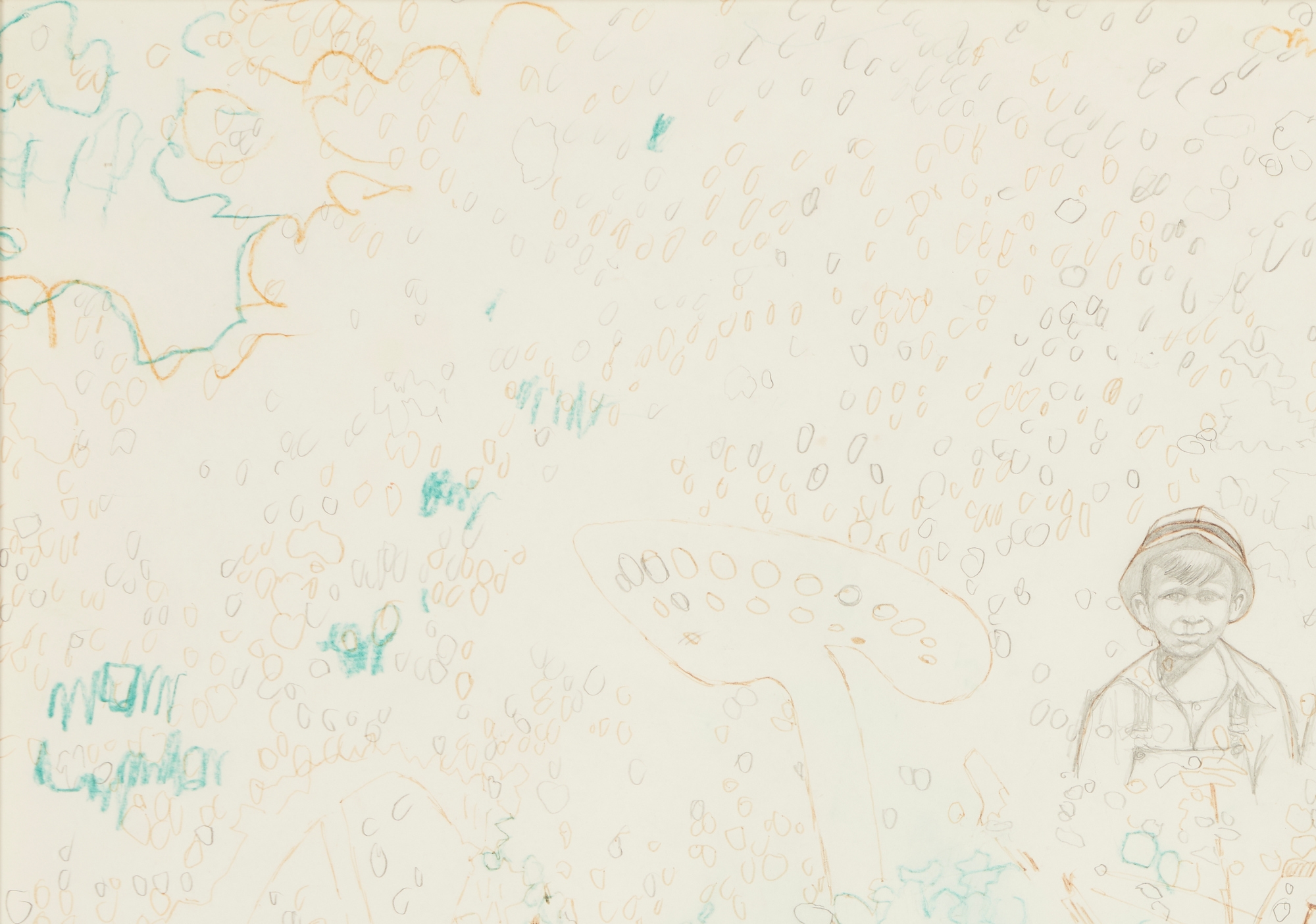 Carroll Cloar | Carroll Cloar Drawing, The Mower We Found | MutualArt