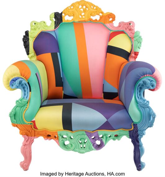 Alessandro Mendini | Proust Geometrica Chair | MutualArt