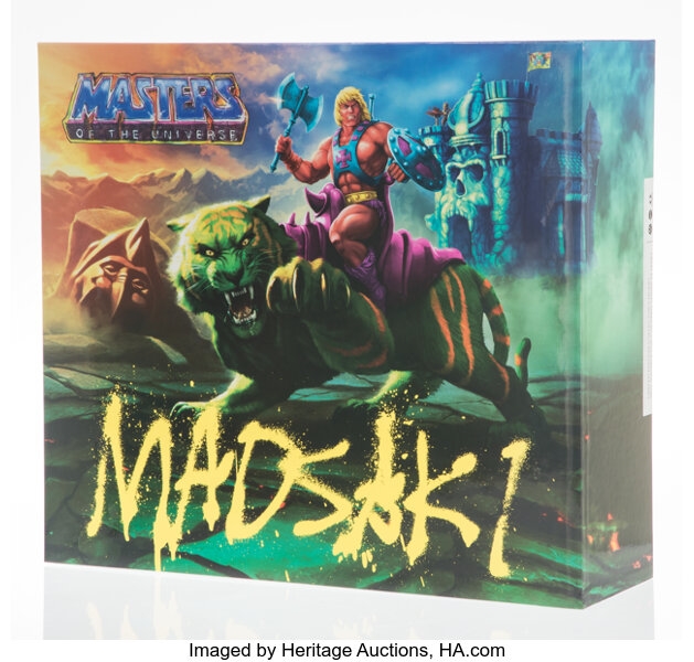 MADSAKI | He-Man and Battle Cat | MutualArt