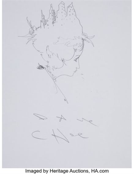 David Choe | Untitled drawing, | MutualArt
