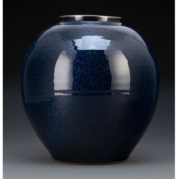 Koji Kamada | Tenmoku Vase | MutualArt