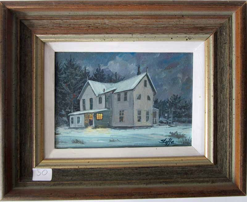 Michael Stoffa | Winter house | MutualArt
