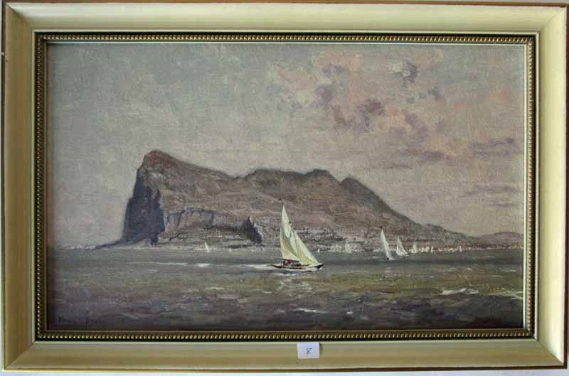 Kenneth Denton | The Rock of Gibraltar, | MutualArt