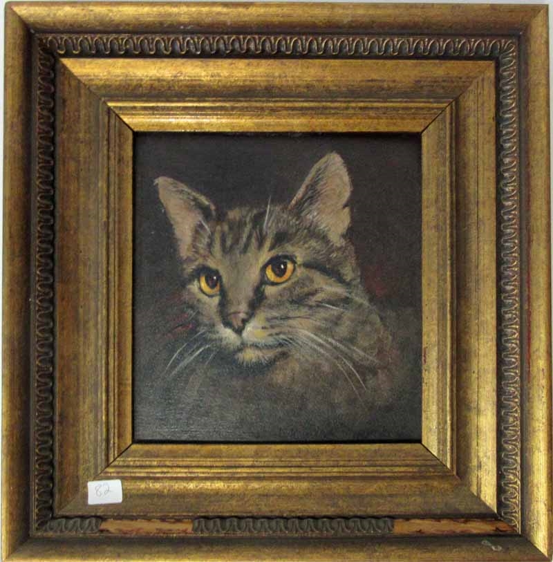 Helen Van Wyck | Cat portrait | MutualArt