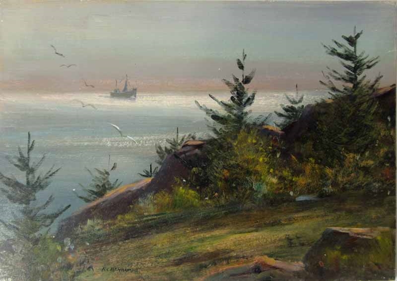 Robert C. Benham | shore scene | MutualArt