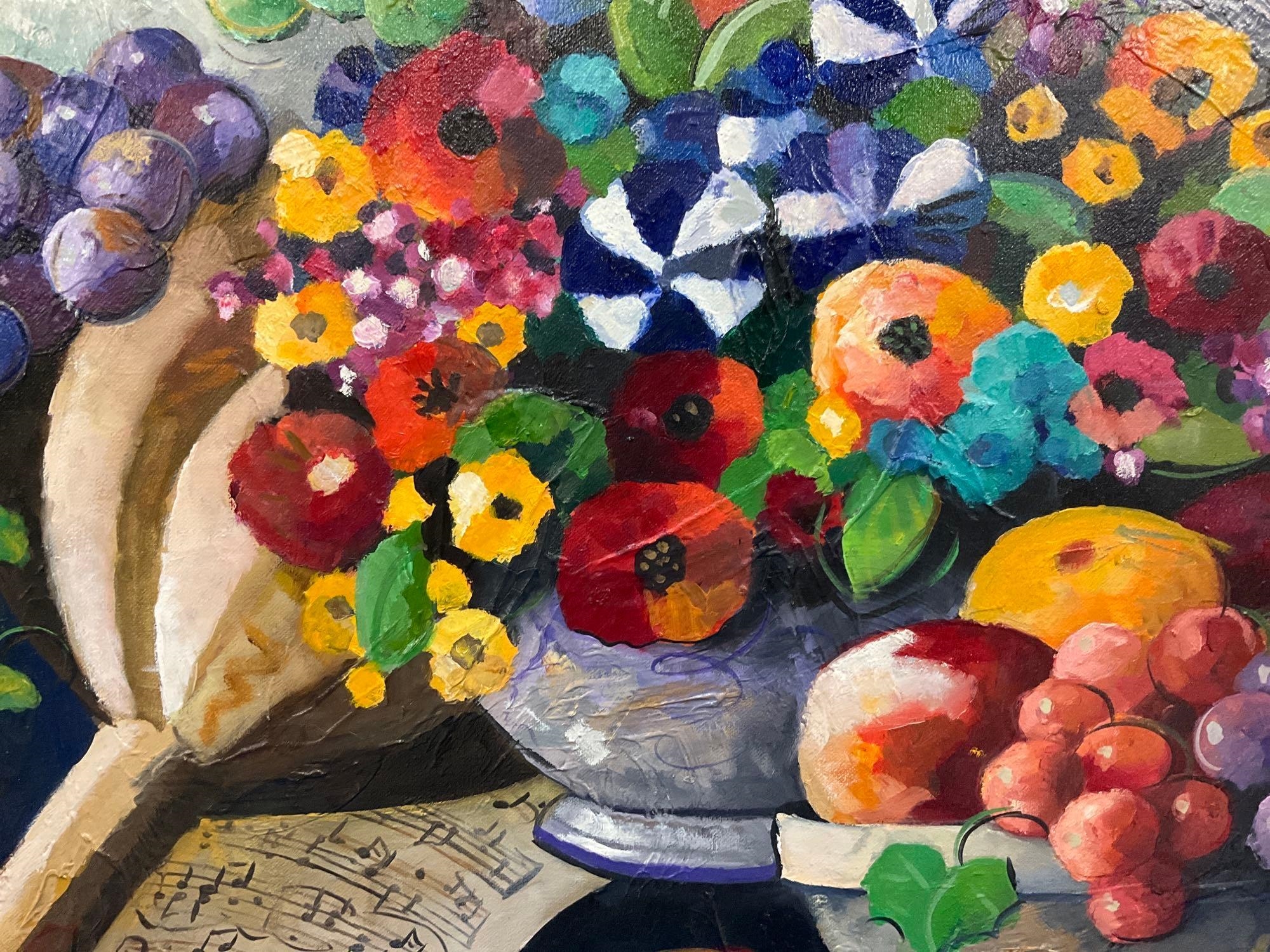 Pam Rogers | Pam Rogers Colorful Still Life | MutualArt