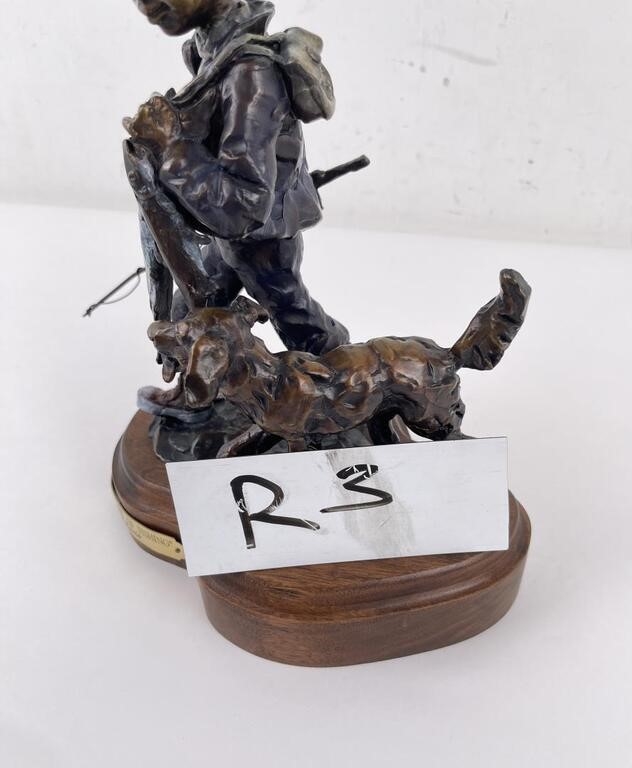 Gary Joseph Schildt | Gary Schildt Montana Fishing Bronze | MutualArt