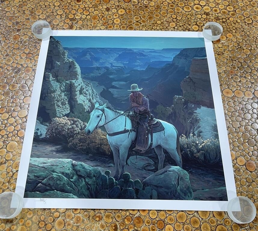 Mark Maggiori | Mark Maggiori Silence of the Canyon Walls Print (1977 ...