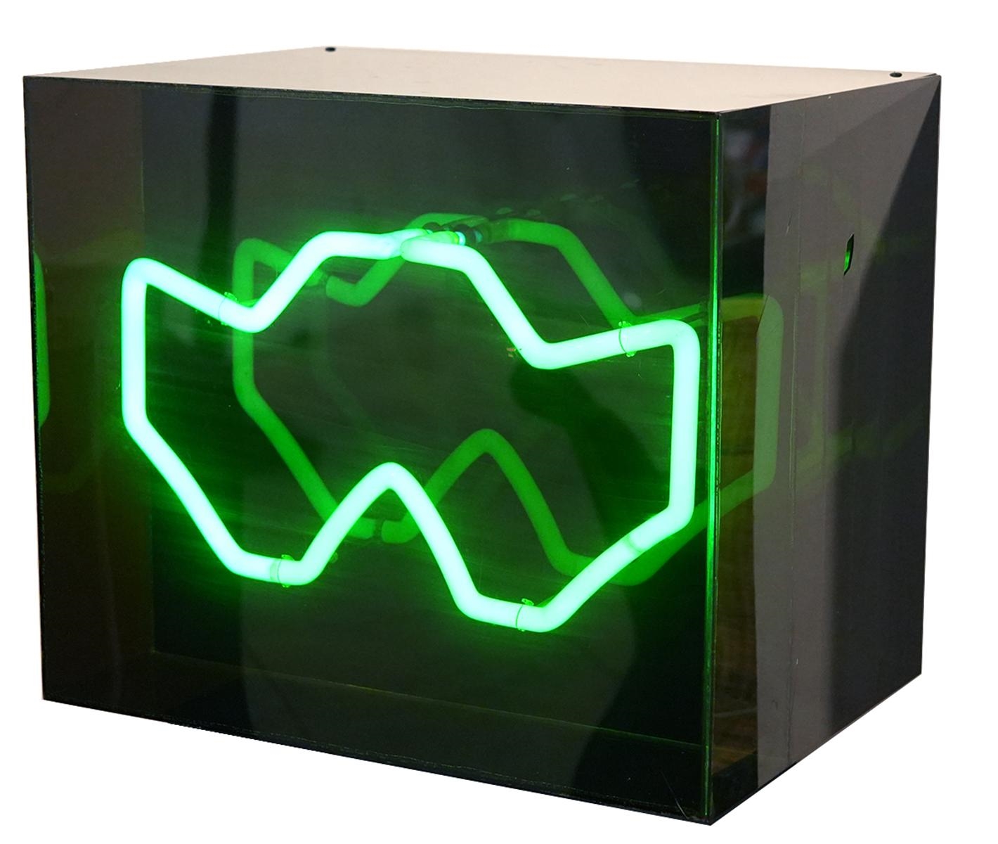 Chryssa | Chryssa Neon Light Box Sculpture | MutualArt