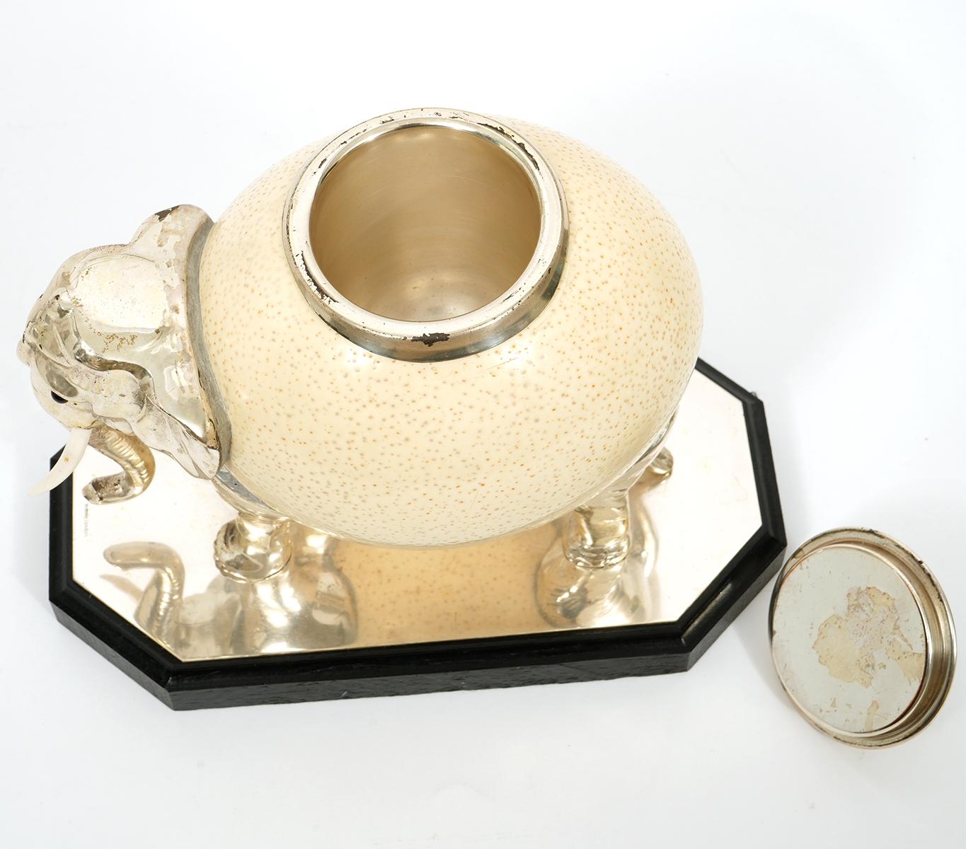 Anthony Redmile | Anthony Redmile Ostrich Egg Elephant Vessel | MutualArt