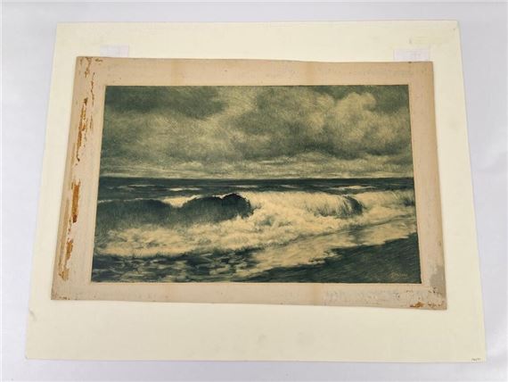 Joseph Henry Sharp | Joseph Henry Sharp Monotype Print Hawaii Coast ...