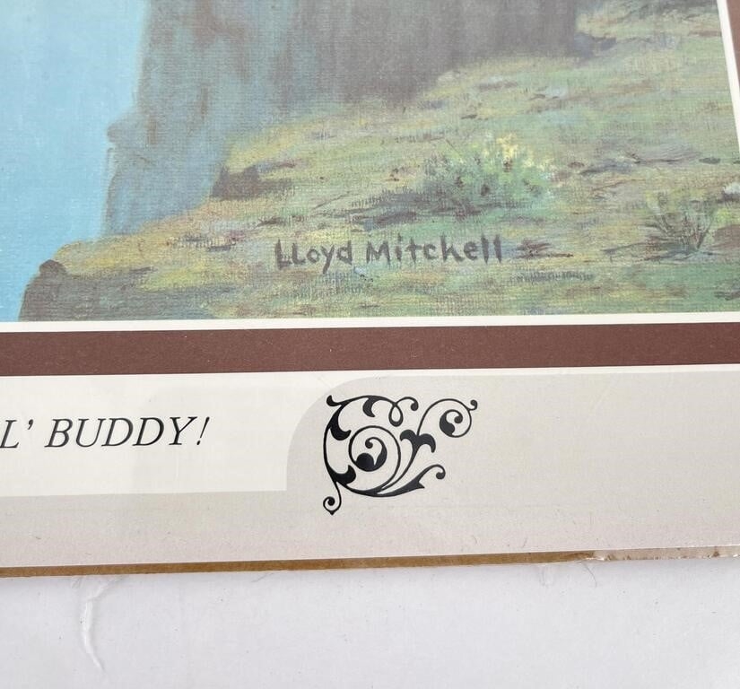 Lloyd Mitchell | Lloyd Mitchell Cowboy Print | MutualArt