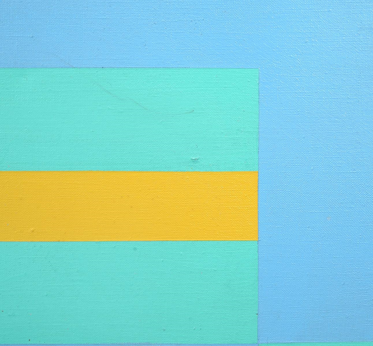 Mikel Karas | Mikel Karas Acrylic Op Art Painting (1968) | MutualArt