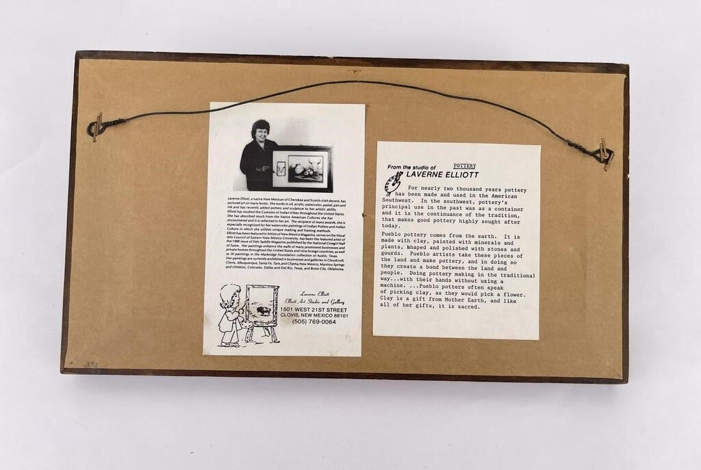 Laverne Elliott | Laverne Elliott Pottery Buffalo Skull | MutualArt