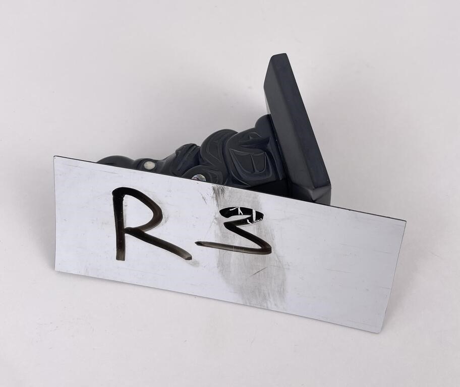 Glen Pollard | Haida Northwest Coast Indian Argillite Totem Pole (1970 ...