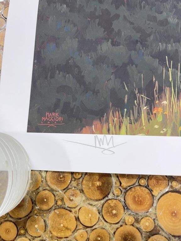 Mark Maggiori | Mark Maggiori Living with Mountains Print (1977 ...