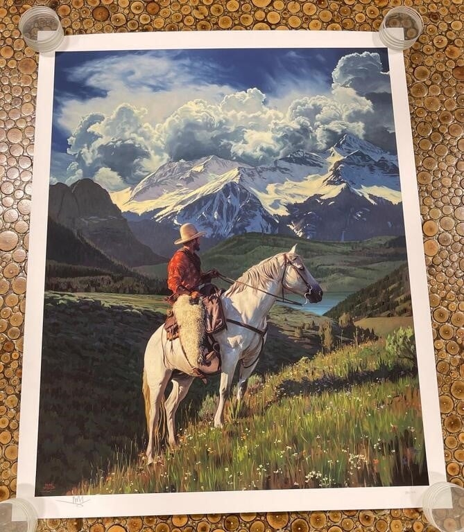 Mark Maggiori | Mark Maggiori Living with Mountains Print (1977 ...