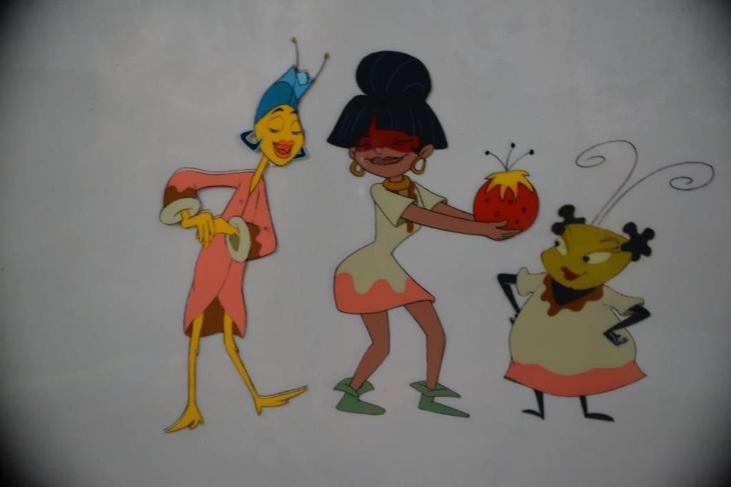 Claire Jeanne Roberte Colinet | 4 HBO Disney Original Animation Cels ...