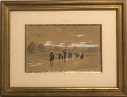 Pauline Elise Léonide Bourges | Animated Breton road | MutualArt