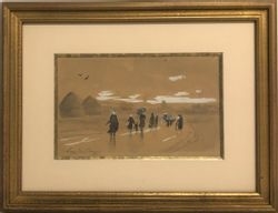 Pauline Elise Léonide Bourges | Animated Breton road | MutualArt