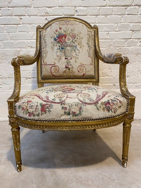 Jean-Baptiste-Claude Sené | VERY NICE SET OF FOUR Gilded and carved ...