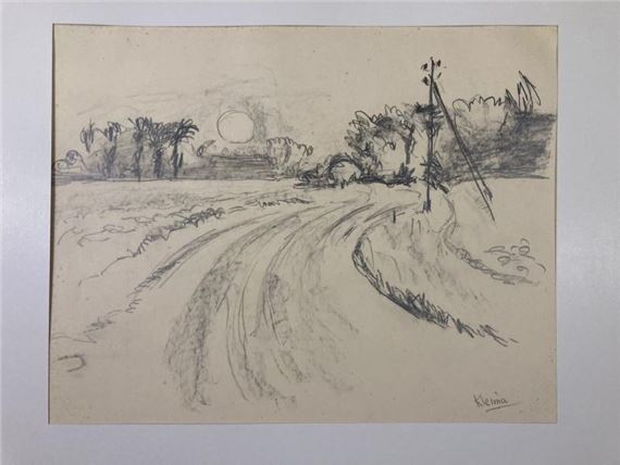 Ekke Abel Kleima | Landschap met zon | MutualArt