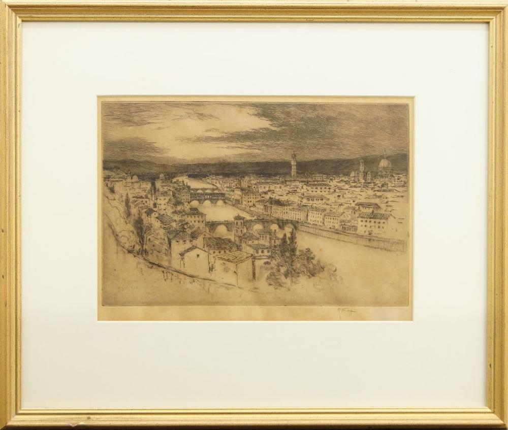Robert Charles Goff | View of Florence (1912) | MutualArt