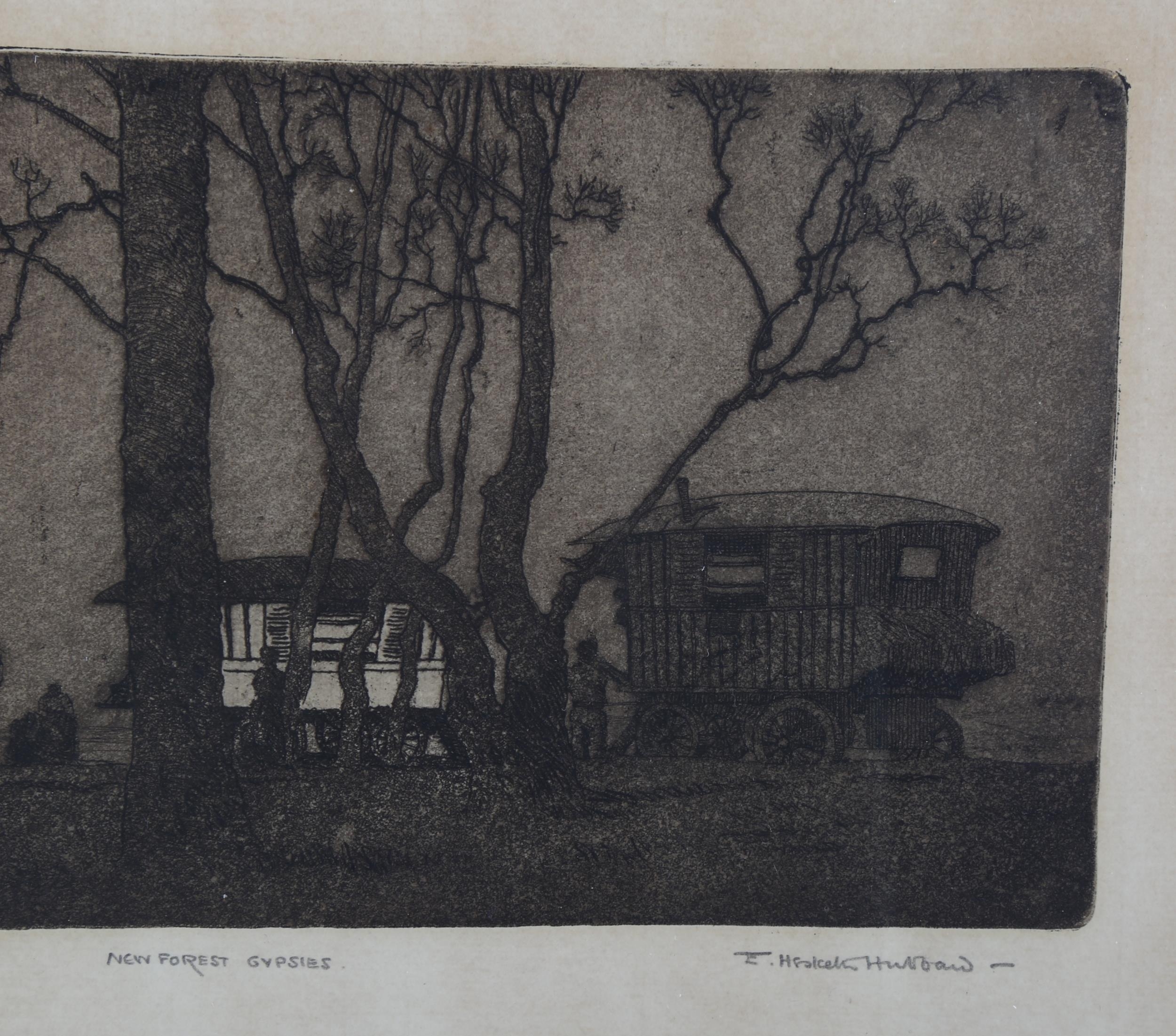 Eric Hesketh Hubbard | New Forest gypsies | MutualArt