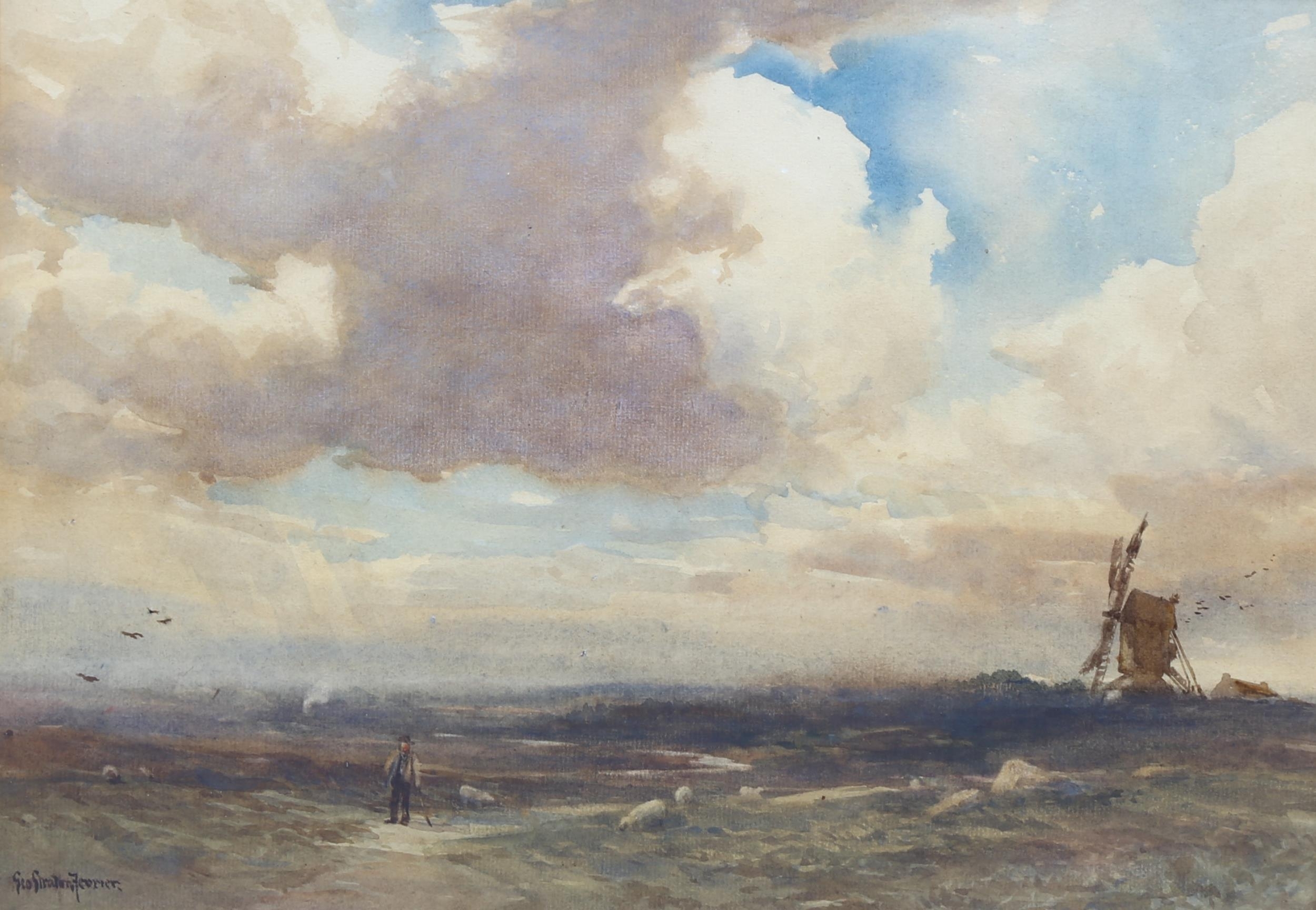 George Stratton Ferrier | a Sussex windmill | MutualArt