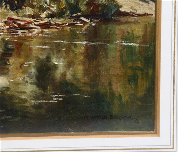 Howard Barron | reflections - Macdonald River Australia | MutualArt