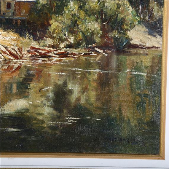Howard Barron | reflections - Macdonald River Australia | MutualArt