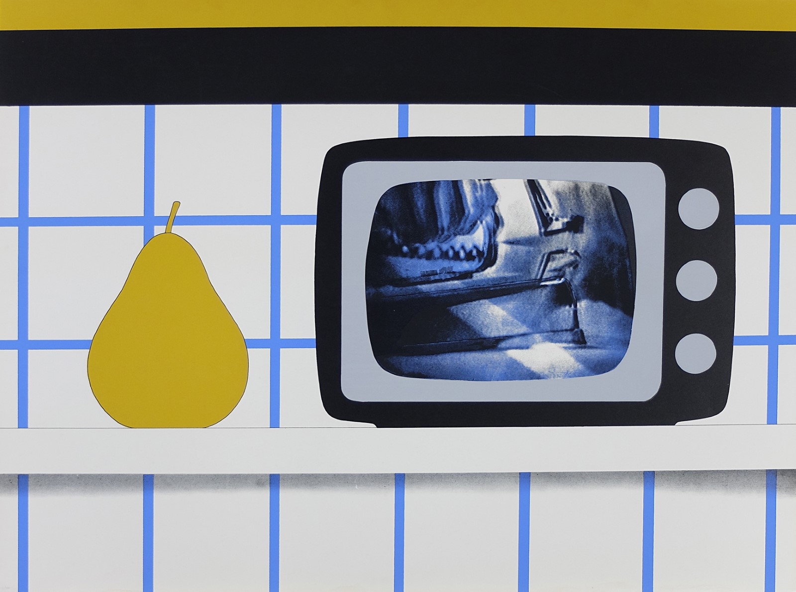 Tom Wesselmann | TV Still Live (1965) | MutualArt