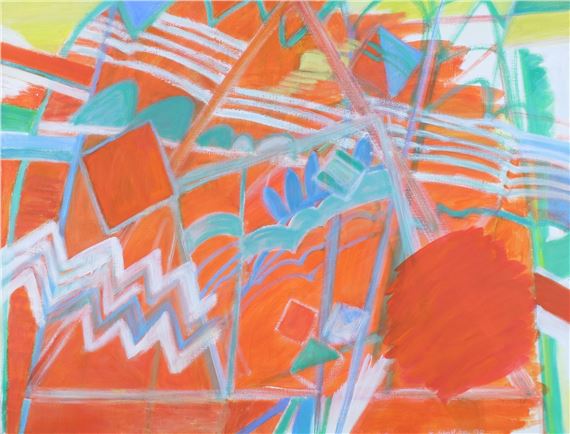 Elisabeth Stalder | Roter Berg (1998) | MutualArt