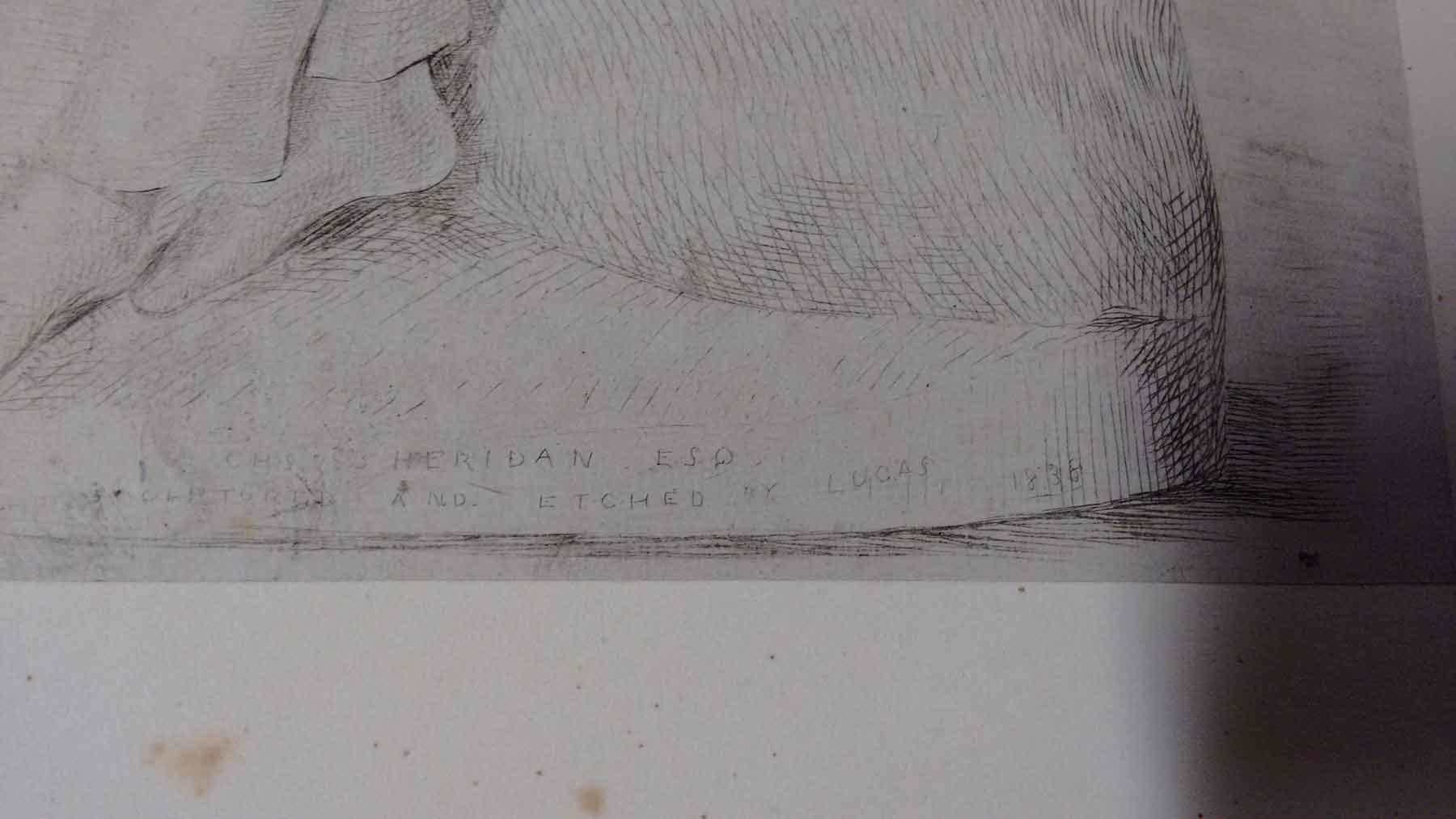 Richard Cockle Lucas | A gentleman with a dog, probably depicting ...