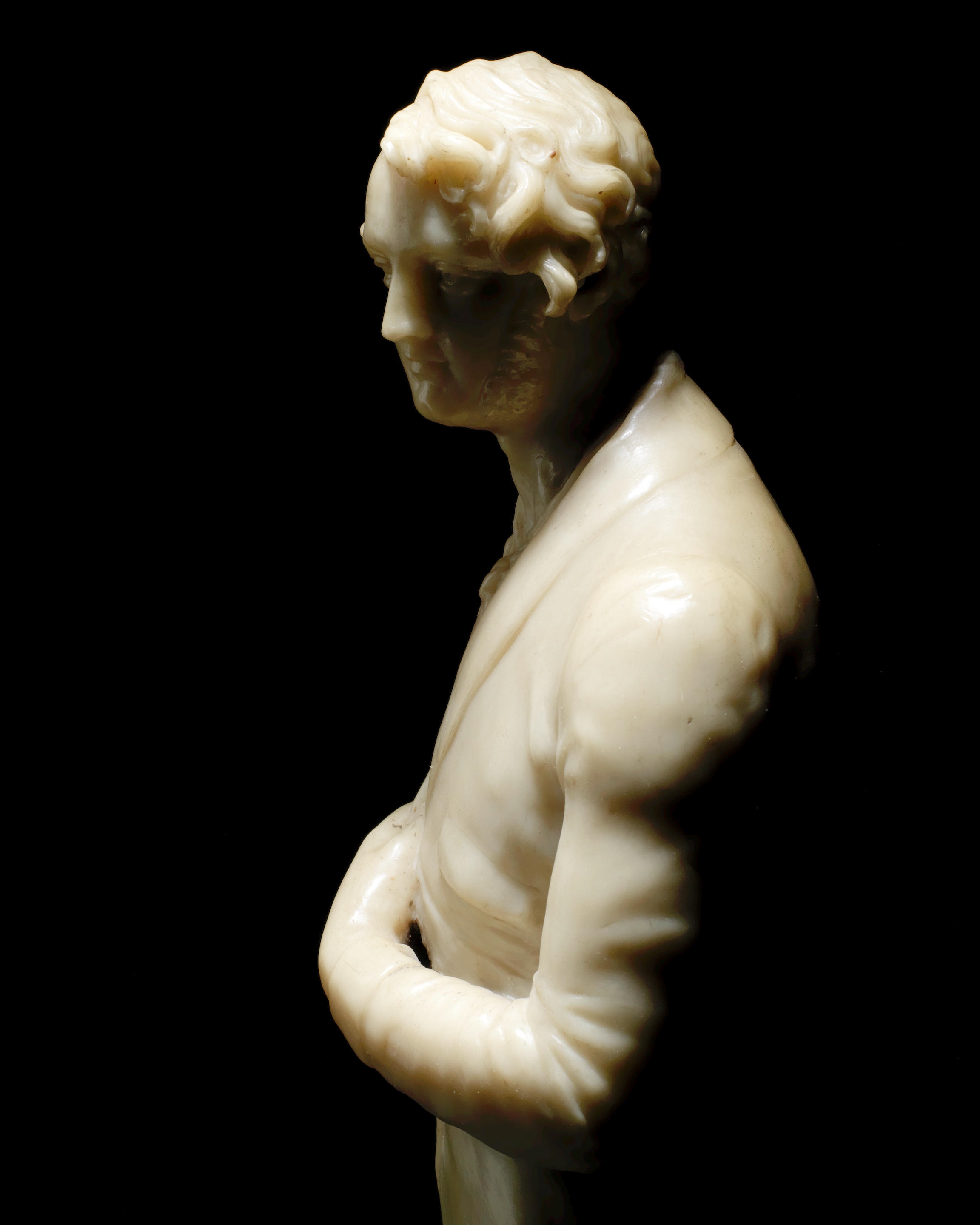 Richard Cockle Lucas | A gentleman with a dog, probably depicting ...