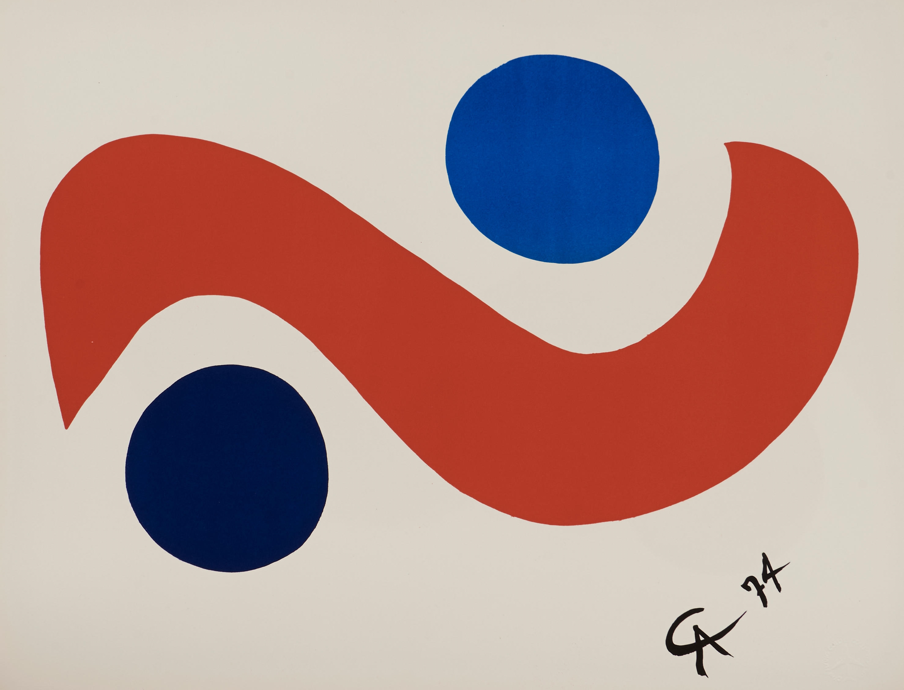 Alexander Calder | Sky Bird from the Flying Colors series (1974 ...