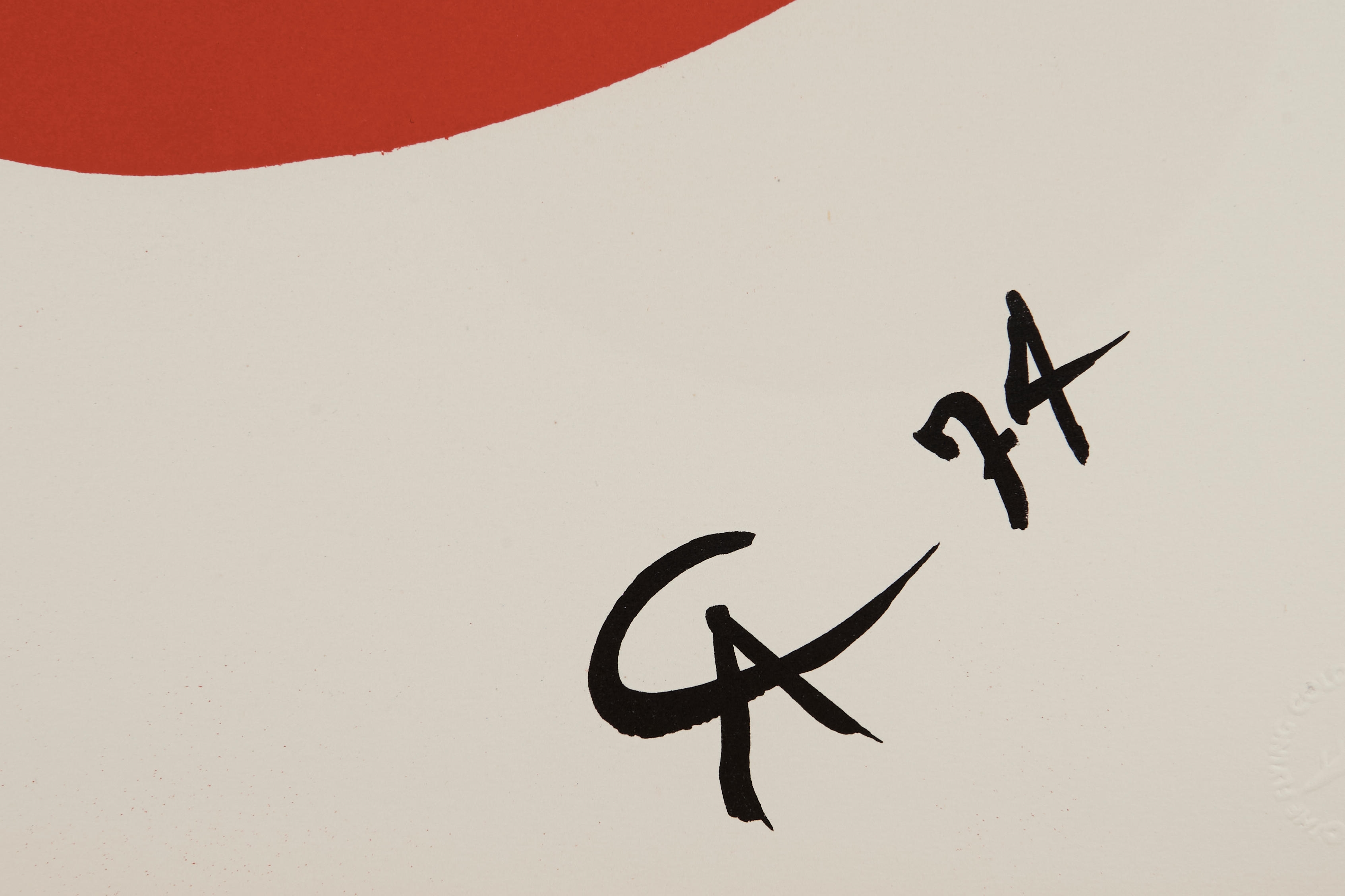 Alexander Calder | Sky Bird from the Flying Colors series (1974 ...