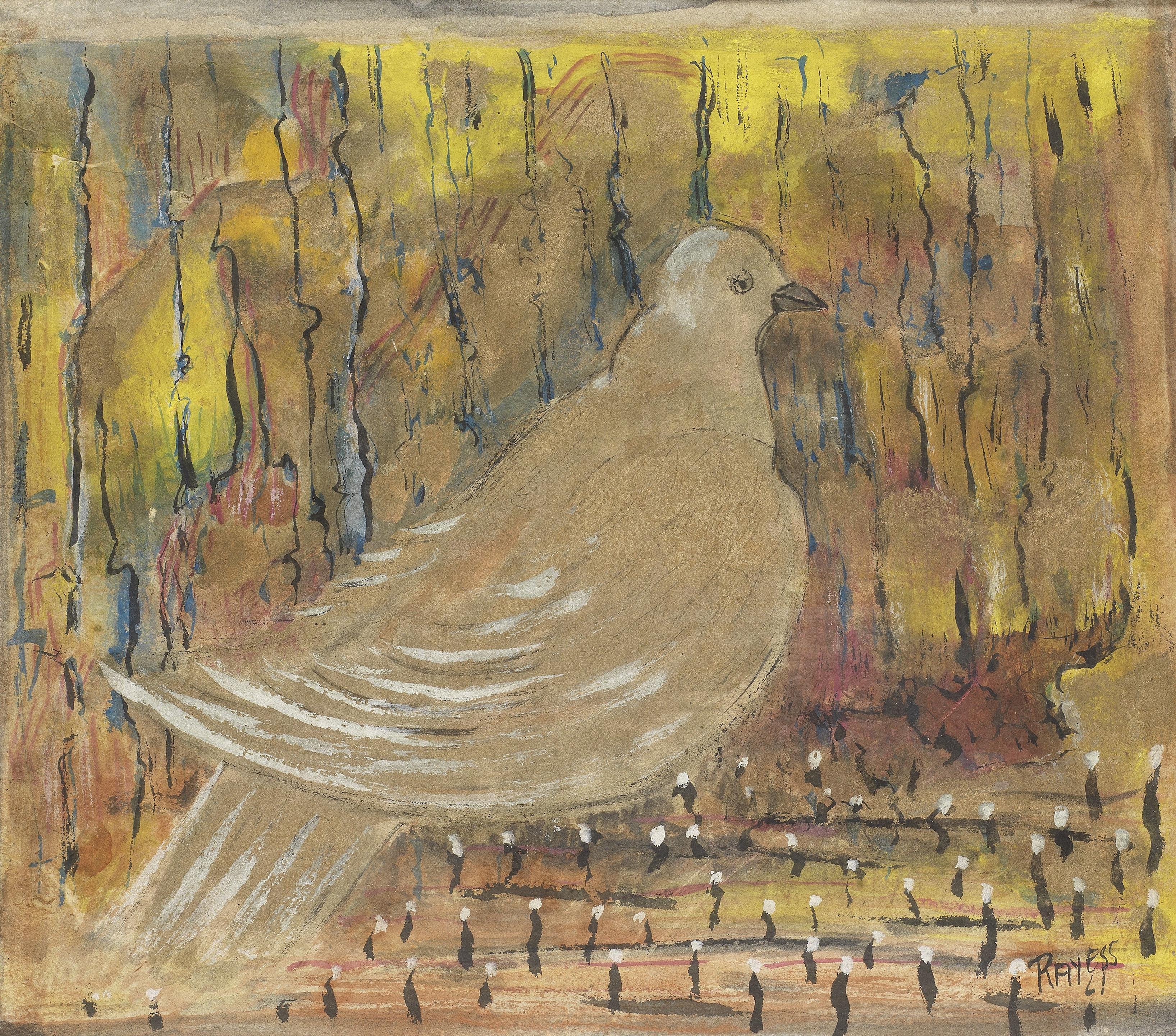 Aref el Rayess | The Pigeon (1961) | MutualArt