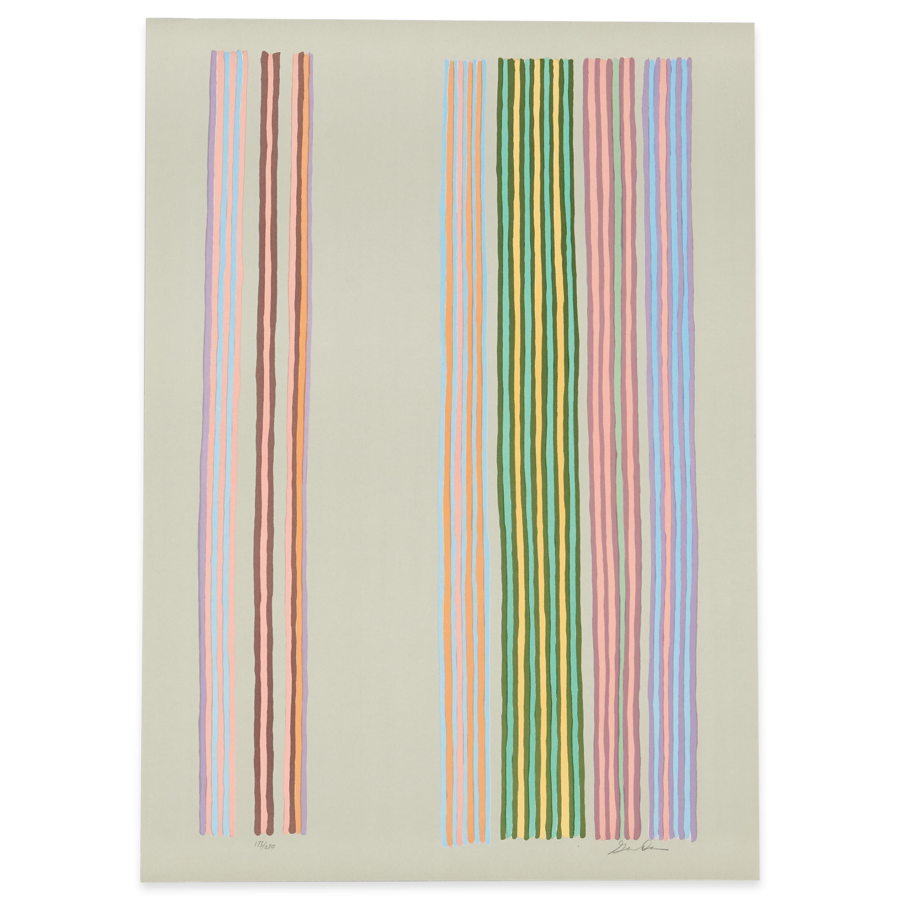 Gene Davis | Royal Curtain (1980) | MutualArt