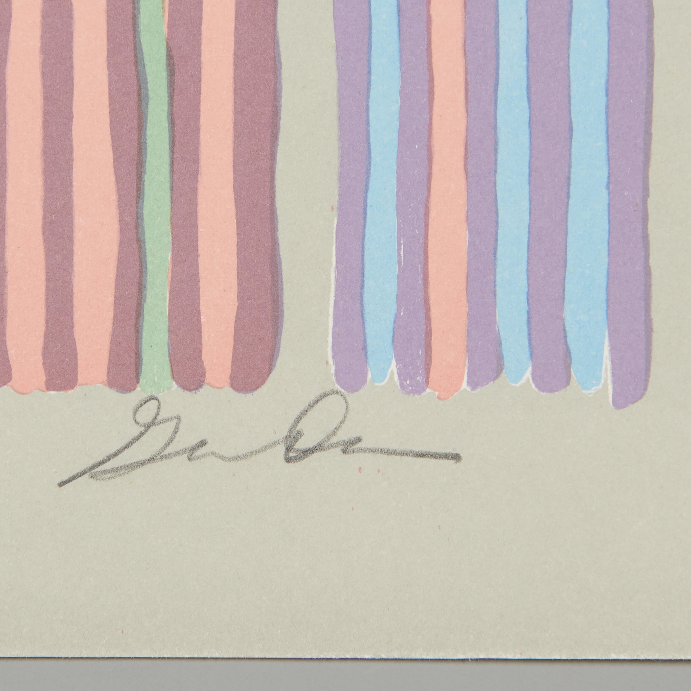 Gene Davis | Royal Curtain (1980) | MutualArt