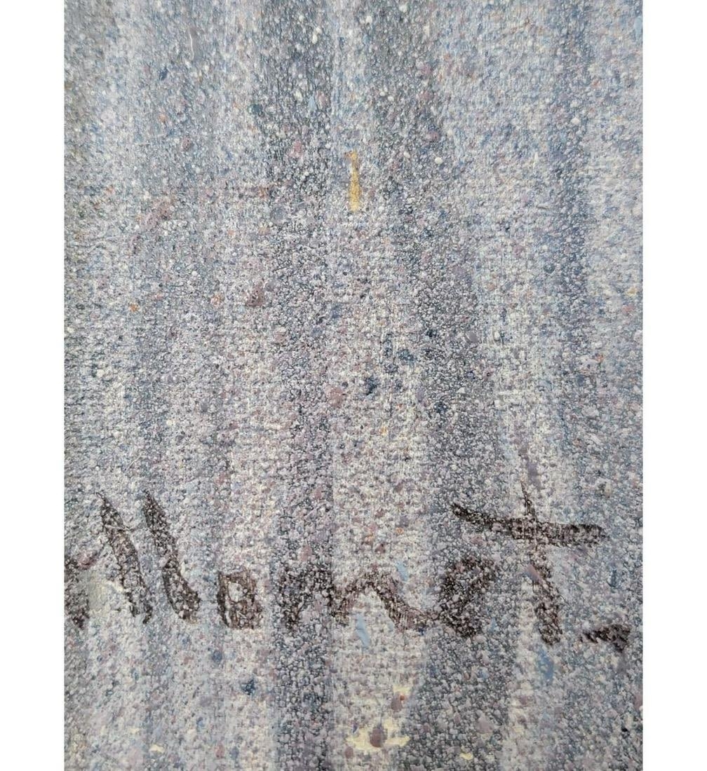 Claude Monet | A Small Oil On Canvas Impressionist Painting Signed ...