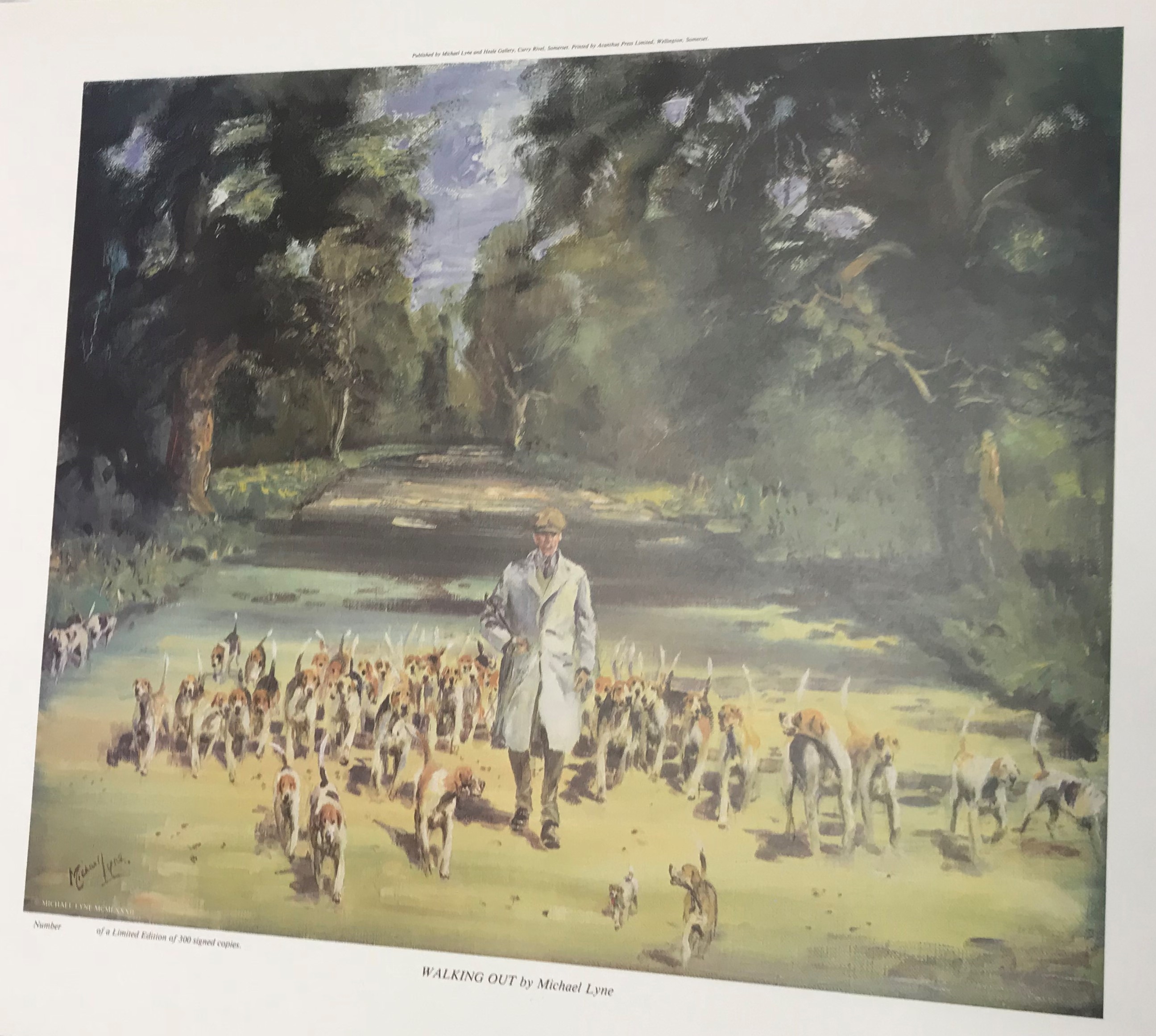 Michael Lyne | Walking out | MutualArt